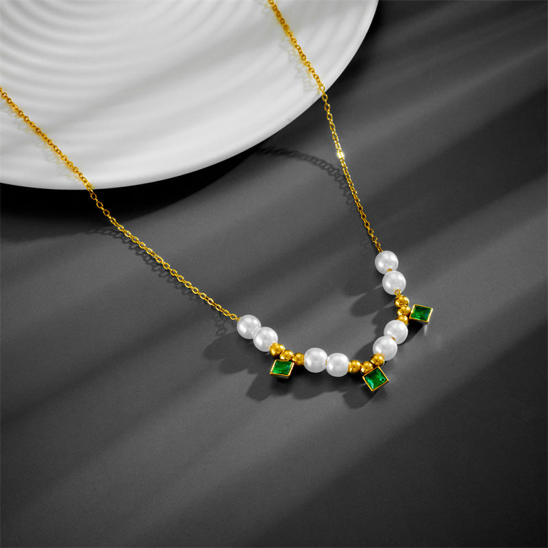 Just Lil Things Artificial Multi Color Necklace jltn1060